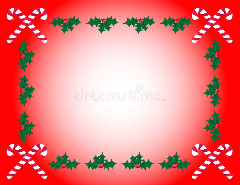 Holly berries frame stock vector. Illustration of sweet - 26801755