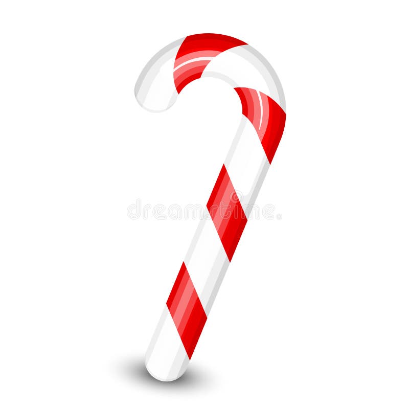 Candy cane stock vector. Illustration of mint, food, sweet - 35112861