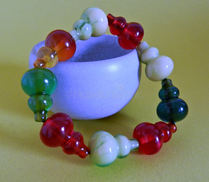 Candy chain stock photo. Image of shape, gemstone, calabash - 179970820