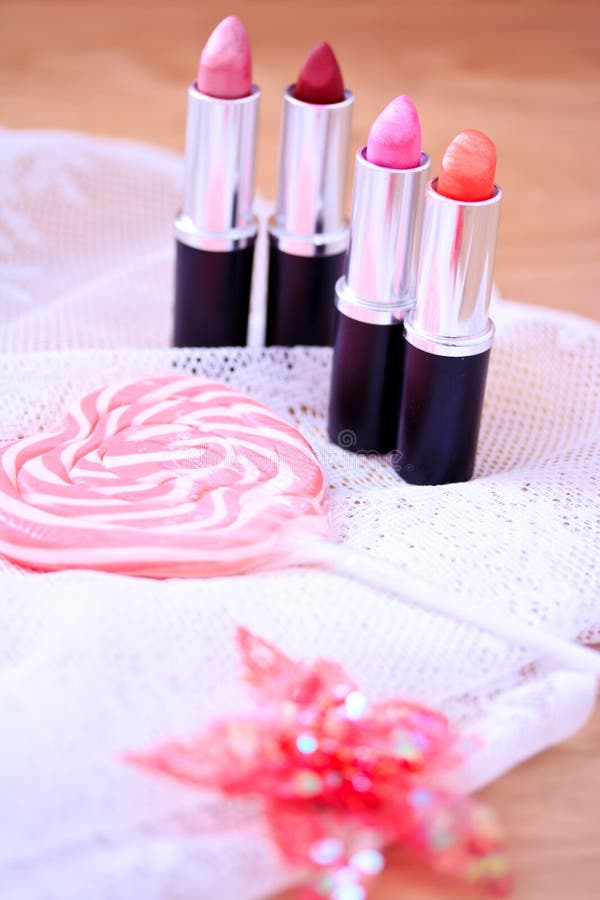 Candy color lipsticks stock photo. Image of fashion, pink - 24087294