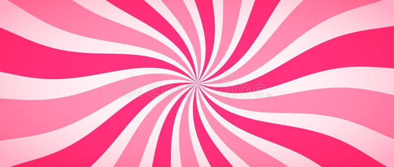 Candy Color Sunburst Background Abstract Pink Sunbeams Design