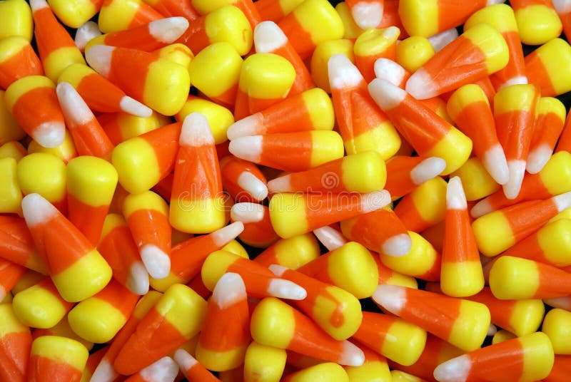 Candy Corn on White Backdrop Stock Photo - Image of snack, food: 2751588