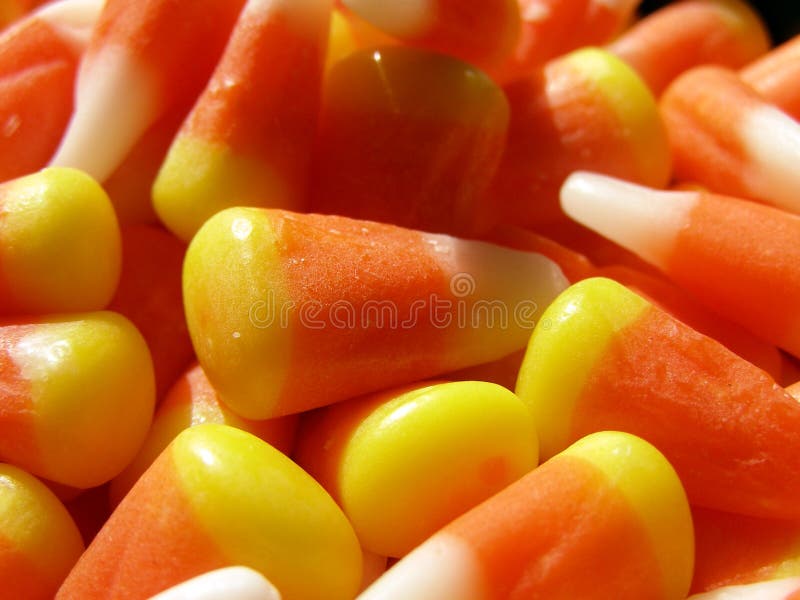 Candy Corn on White Backdrop Stock Photo - Image of snack, food: 2751588