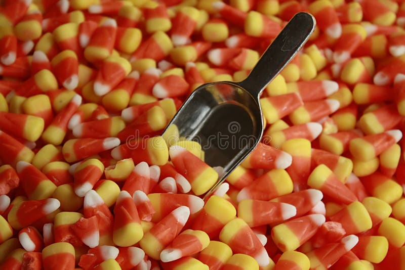 Candy Corn stock image. Image of orange, junk, dessert - 49321899