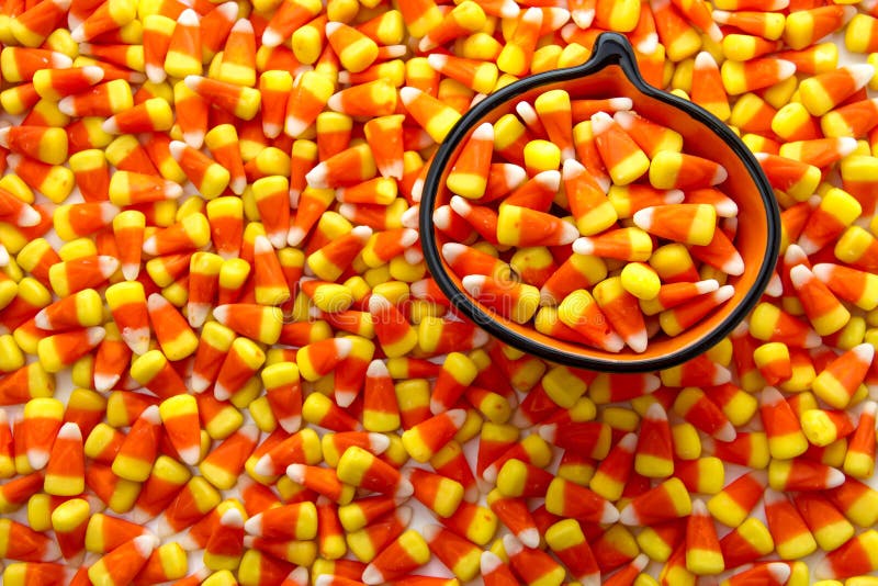 Candy corn stock image. Image of background, sweet, yellow - 284639