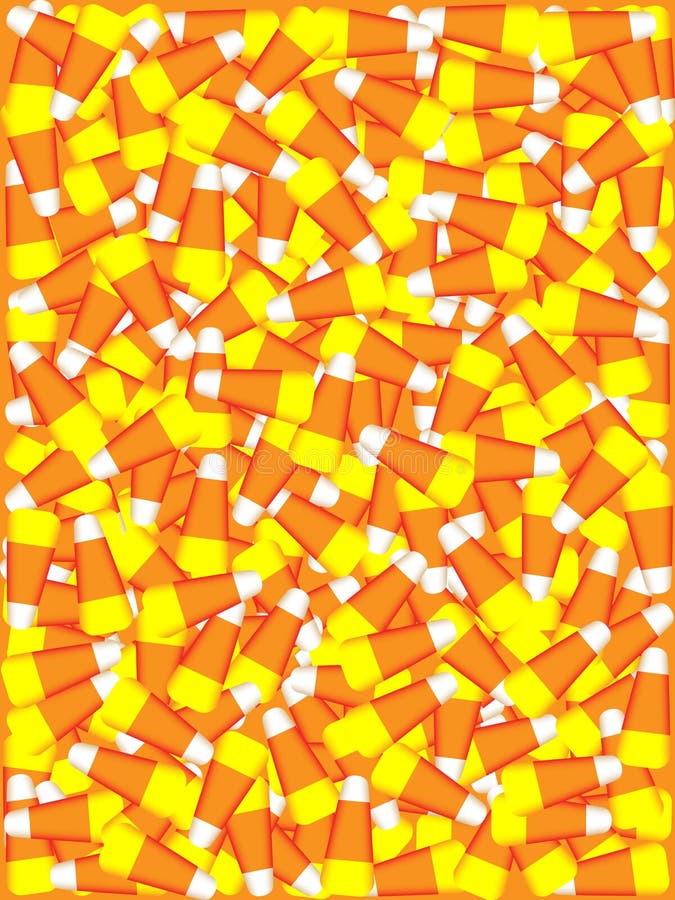 Candy Corn Background stock vector. Illustration of texture - 5133614