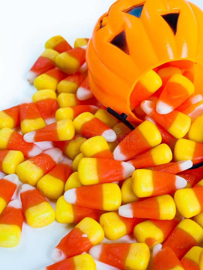 Candy Corn stock image. Image of traditional, food, dessert - 258290045