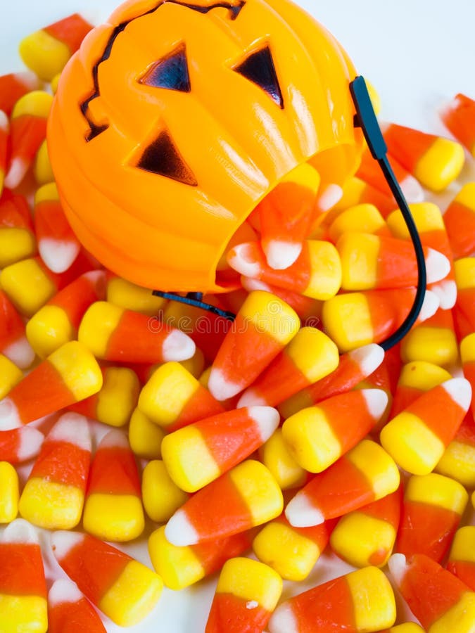 Candy Corn stock photo. Image of halloween, glow, traditional - 258290390