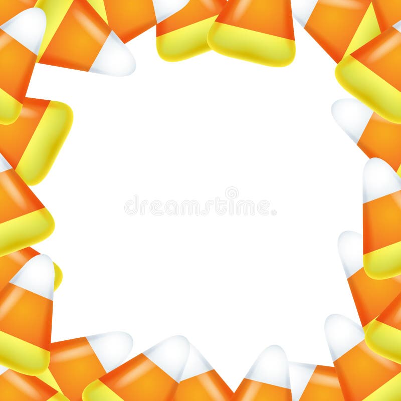 Halloween candy frame stock image. Image of close, double - 44611135