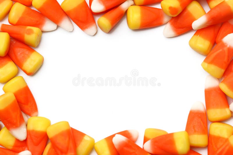 Halloween candy frame stock image. Image of close, double - 44611135