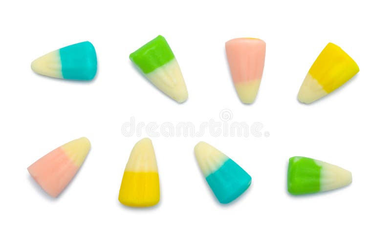 Candy Corn Pieces stock image. Image of snack, candy - 224929479