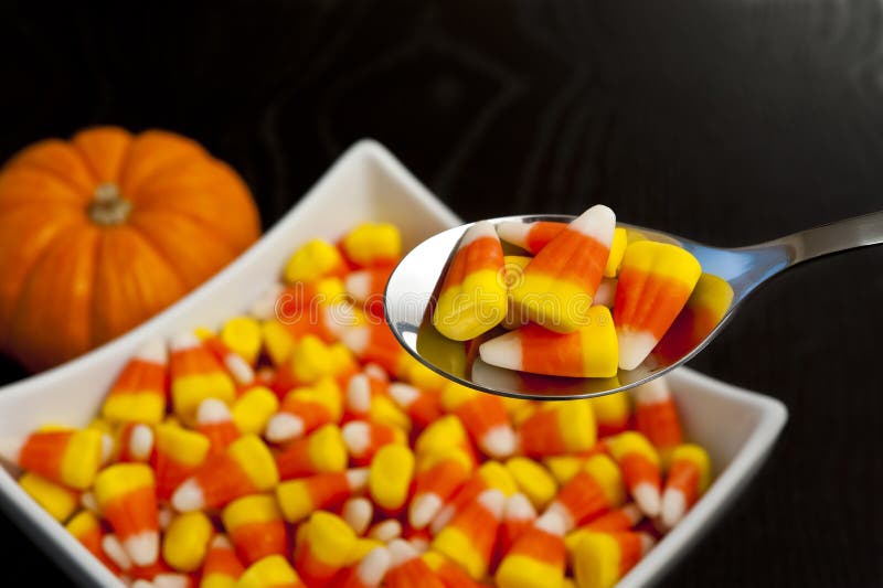 Candy Corn Treat stock image. Image of autumn, yellow - 19480919