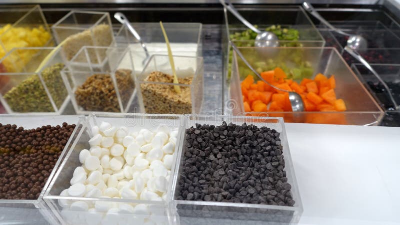 A Candy Counter Part of a Store Stock Photo - Image of color, choice ...