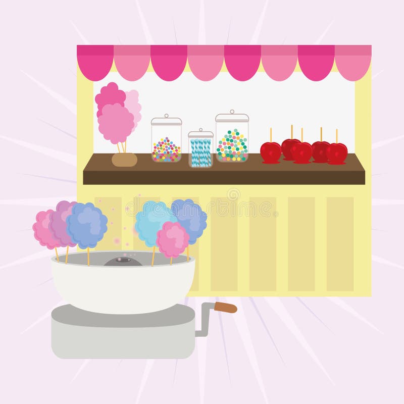 Candy digital design. stock vector. Illustration of gastronomy - 58823112