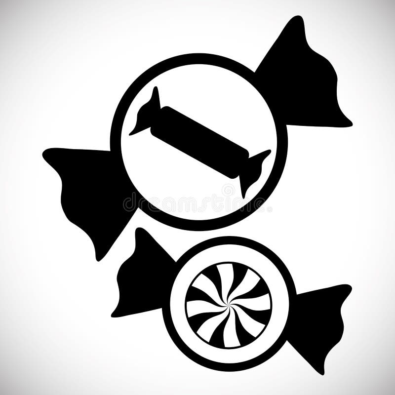 Candy digital design. stock vector. Illustration of gastronomy - 58823112