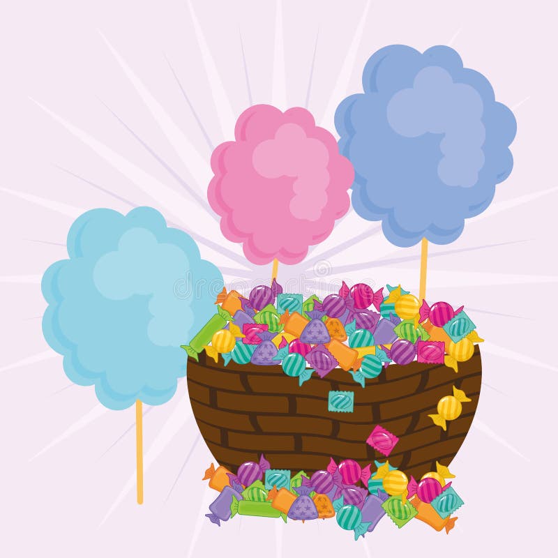 Candy digital design. stock vector. Illustration of gastronomy - 58823112