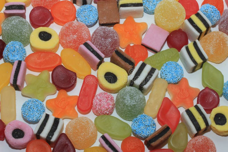 Mixure of candy stock photo. Image of colorful, confections - 107203822