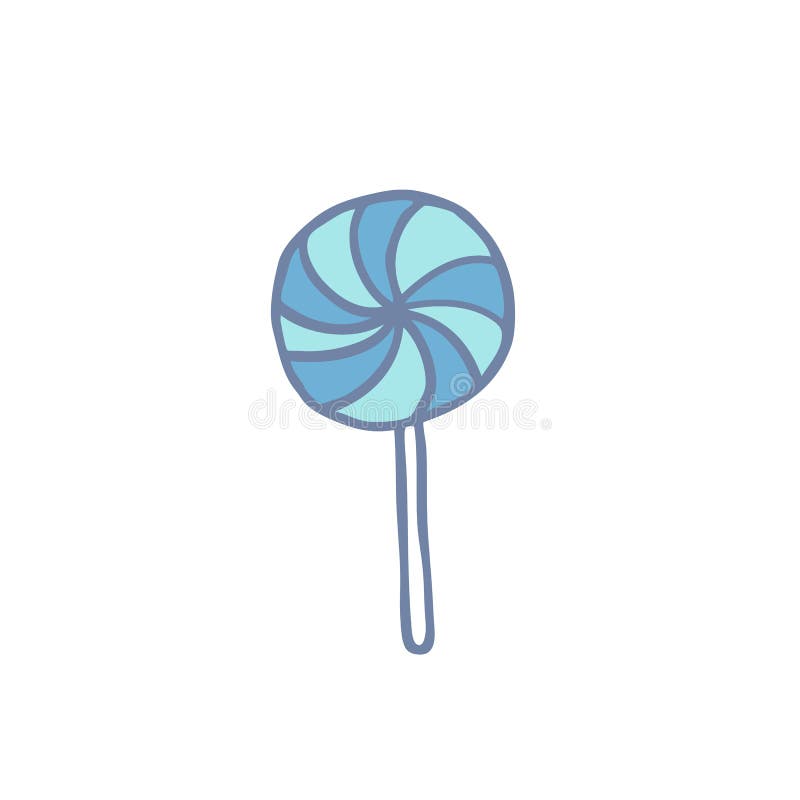 Candy doodle icon stock illustration. Illustration of graphic - 184658352
