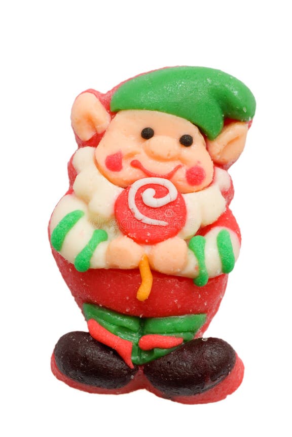 Candy elf stock photo. Image of fairy, december, isolated - 3807422