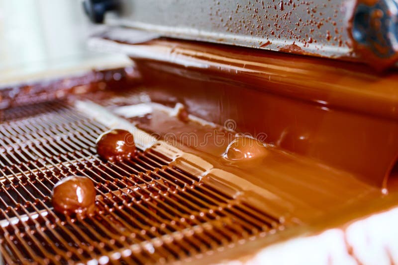 Candy Enrobing Process through Curtain Coating Technique in a ...