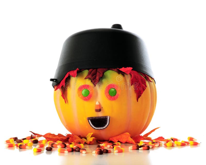 Candy-Face stock image. Image of treats, autumn, cauldron - 16060283