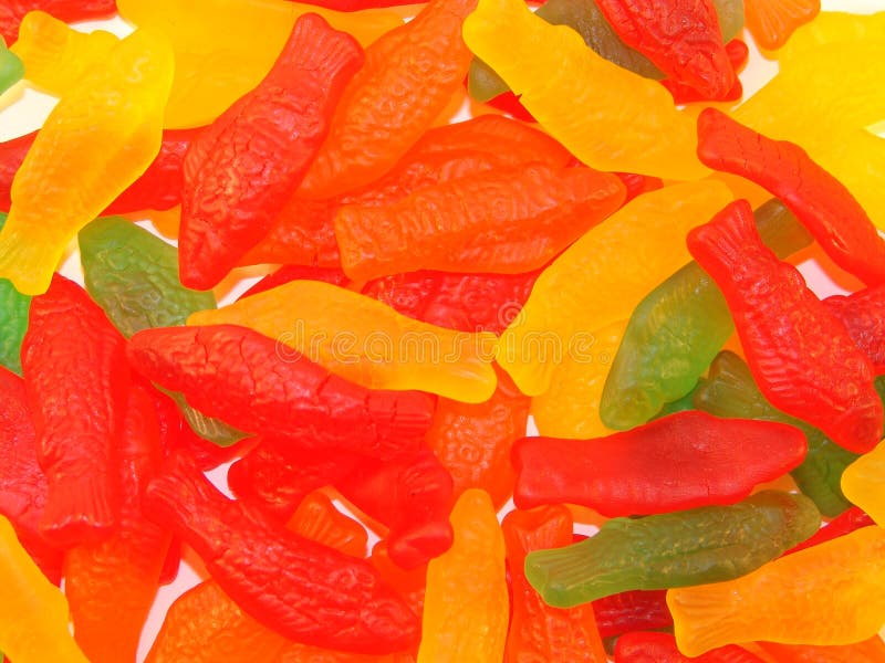 Candy Fish stock image. Image of jelly, fish, school, studio - 4990767