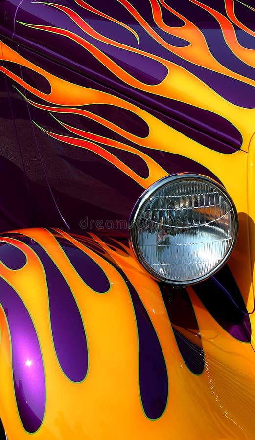 Classic Car Flames Stock Photos - Download 469 Royalty Free Photos
