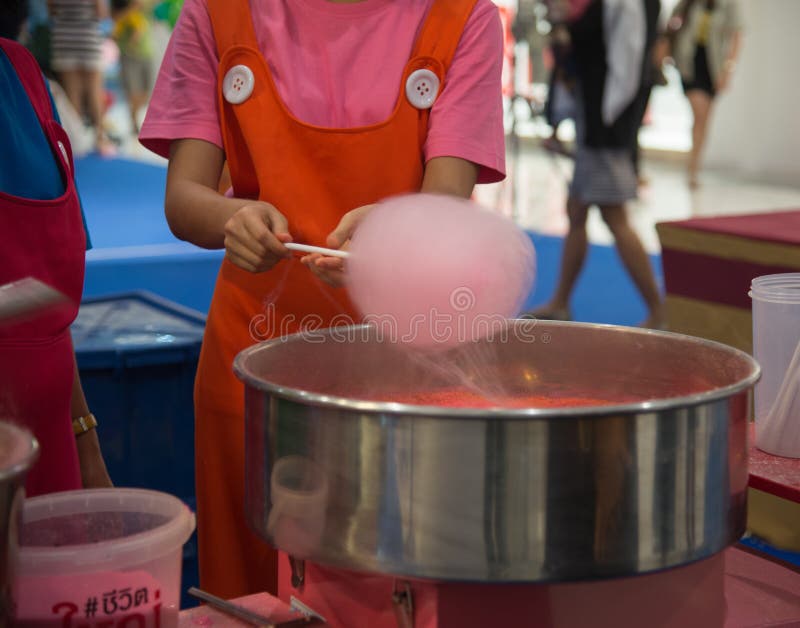 Candy floss machine stock photo. Image of carnival, sugar - 59576714
