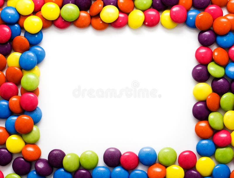 Candy Frame stock photo. Image of macro, multicolored - 39405726