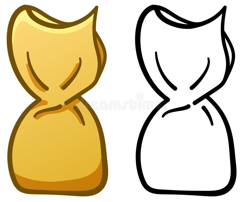 Candy Wrapper Shape Stock Illustrations – 869 Candy Wrapper Shape Stock ...