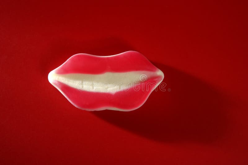 Candy gum jelly toy lips stock photo. Image of macro, gift - 9097184