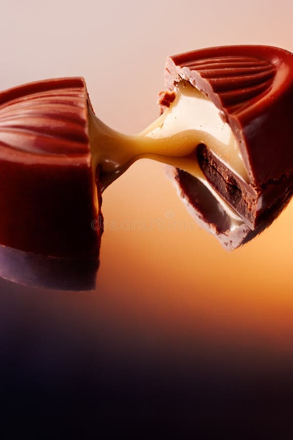 Candy has fillings stock photo. Image of ingredient, drips - 25171522