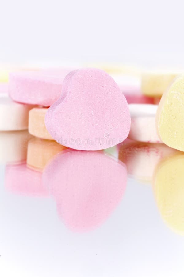 Candy Hearts stock image. Image of surprise, romance, sweetheart - 2026051