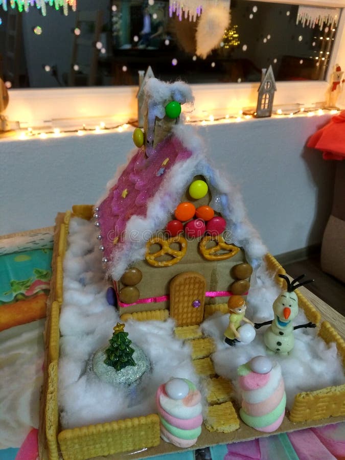 Candy house stock photo. Image of sweet, house, gingerbread - 133406864