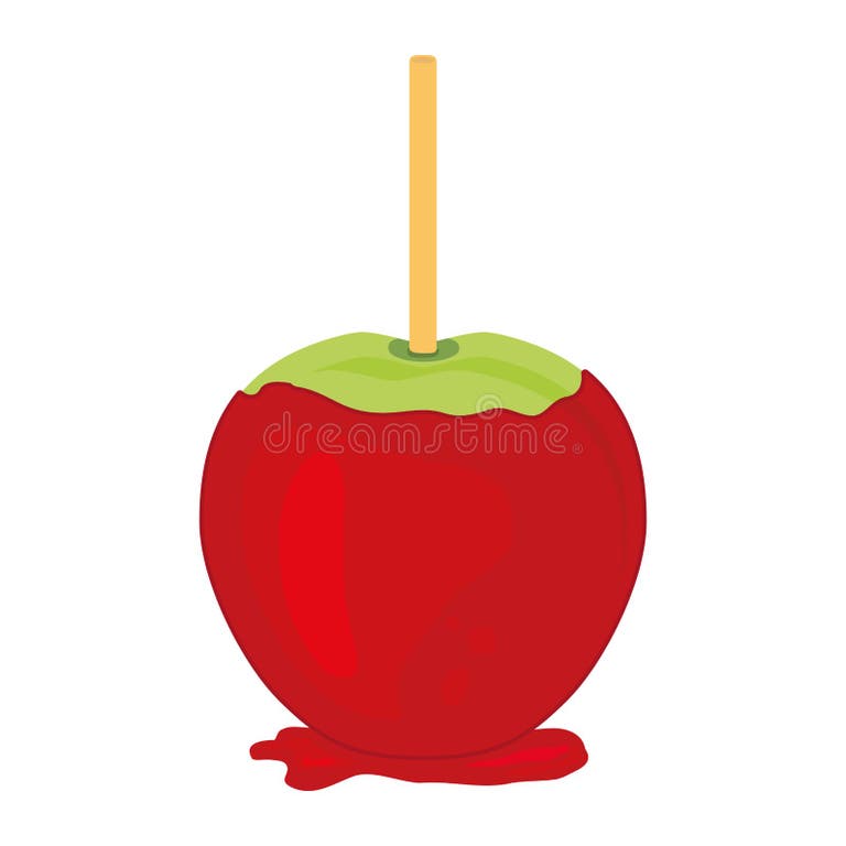 Caramel Apple Clipart Stock Illustrations – 113 Caramel Apple Clipart ...