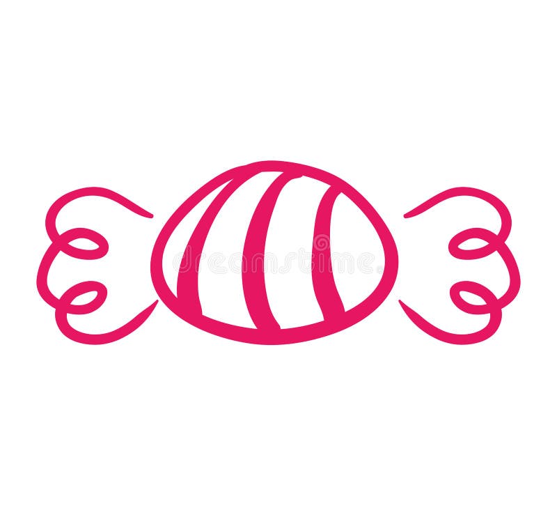 Candy Icon. Sweet Design. Vector Graphic Stock Illustration ...
