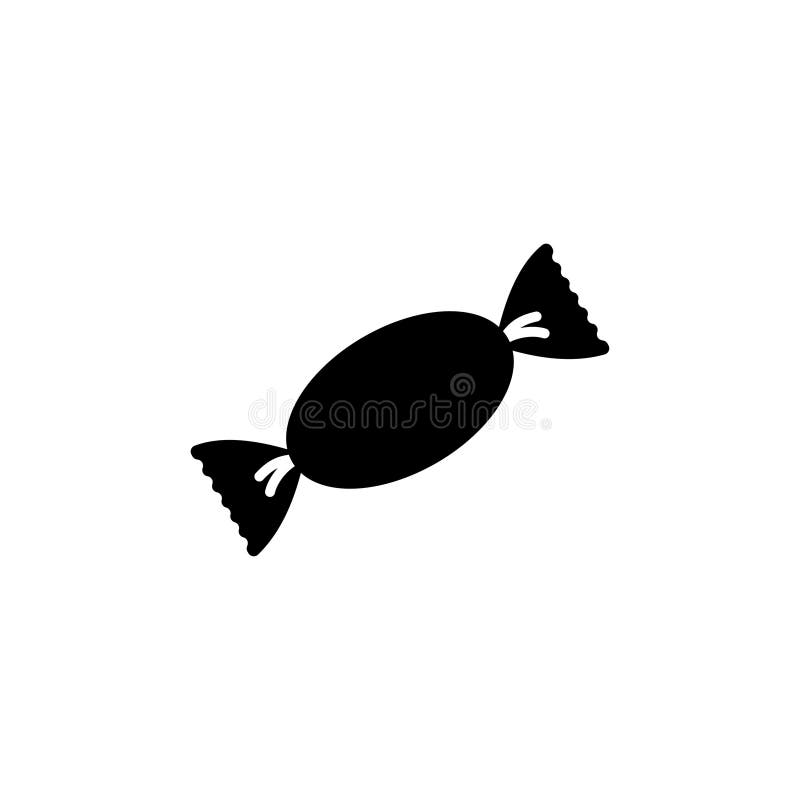 Candy Icon Vector. Candy Vector Stock Vector - Illustration of jelly ...