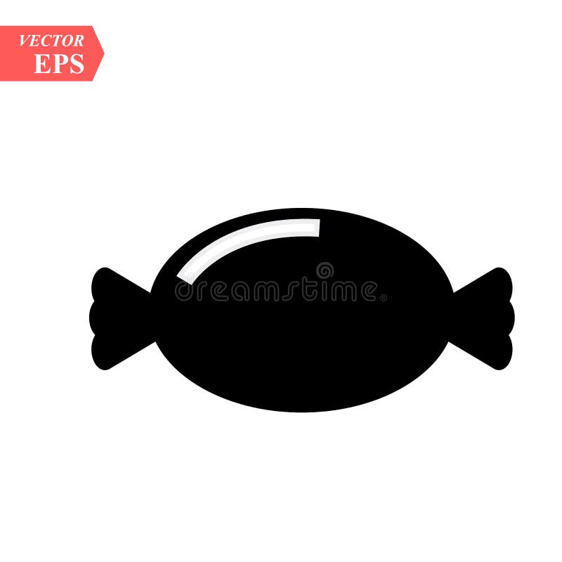 Vector Candy Icon. Chupa Chups Icon. Lollipop Isolated on White ...