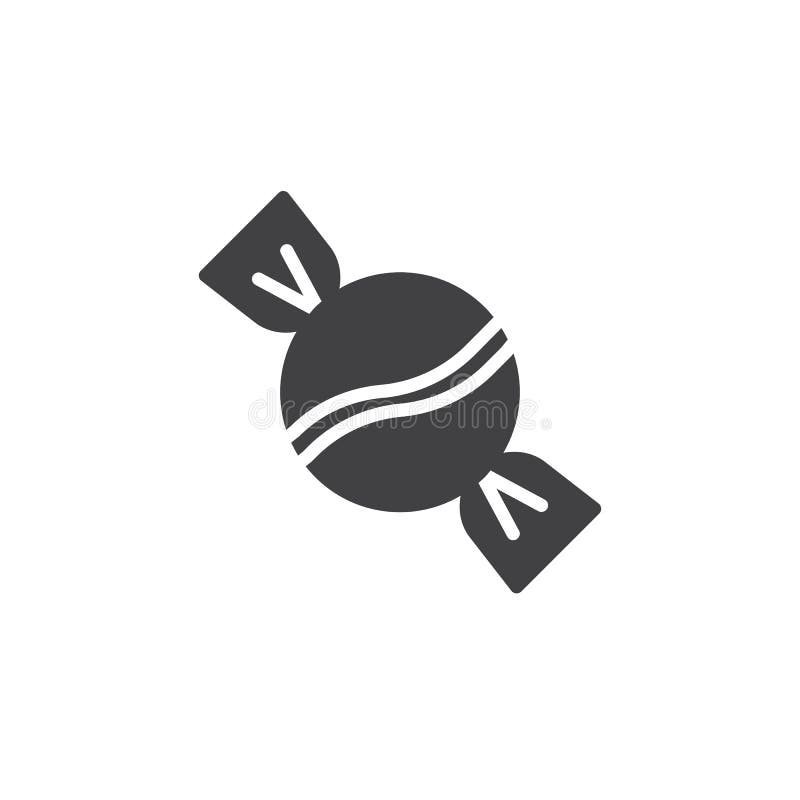 Candy icon vector stock vector. Illustration of party - 100955733