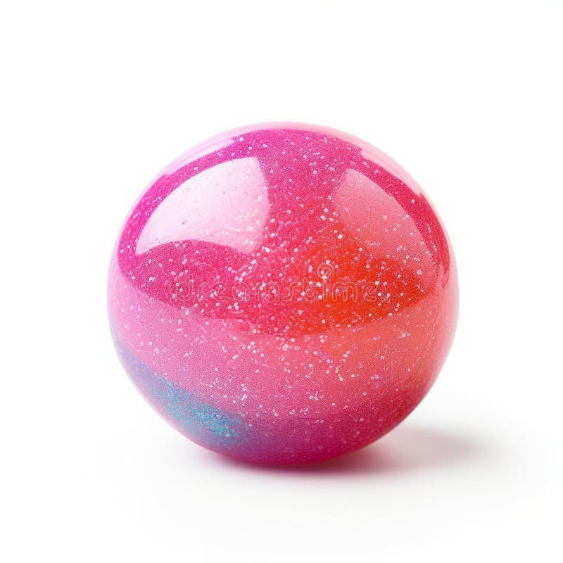 Vibrant Shiny Bumpy Candy Against Solid White Background Image Stock ...