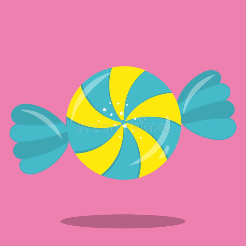 Candy land candy blue 10 stock vector. Illustration of candy - 198984245