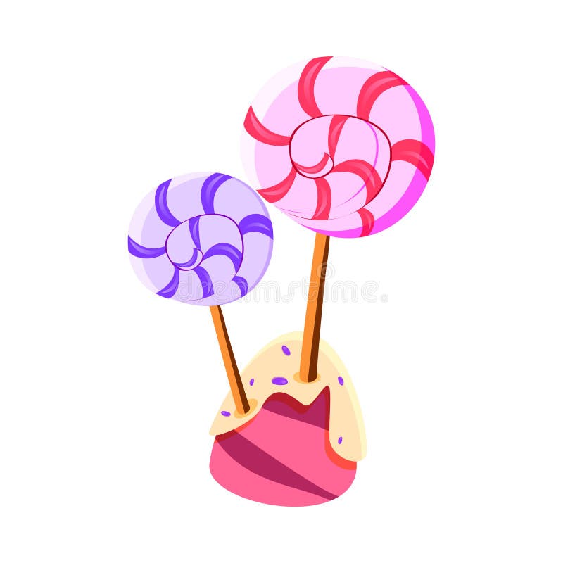 Candy Land Element stock vector. Illustration of chocolate - 276648860