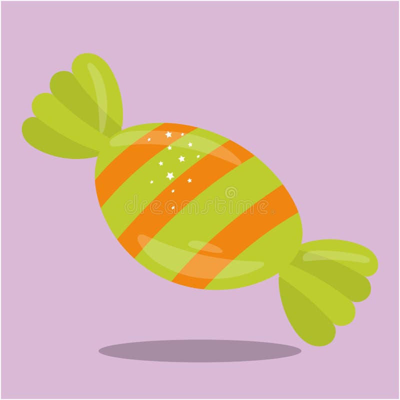 Candy Land Green Candy in Orange 21 Stock Vector - Illustration of ...