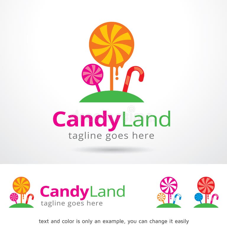 Candy Land Logo Stock Illustrations – 45 Candy Land Logo Stock ...