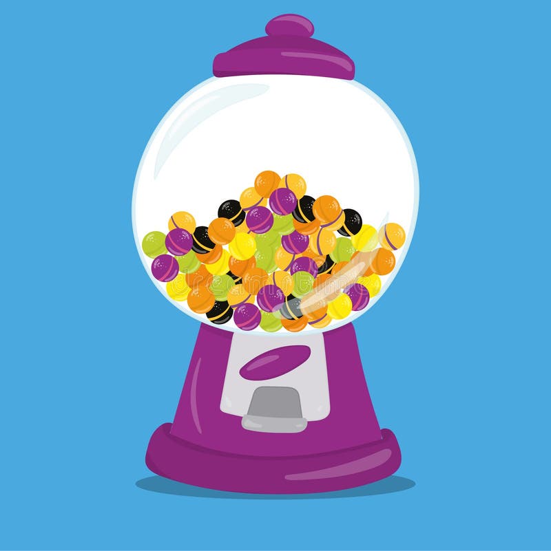 Candy Land Purple Machine 18 Stock Vector - Illustration of machine ...