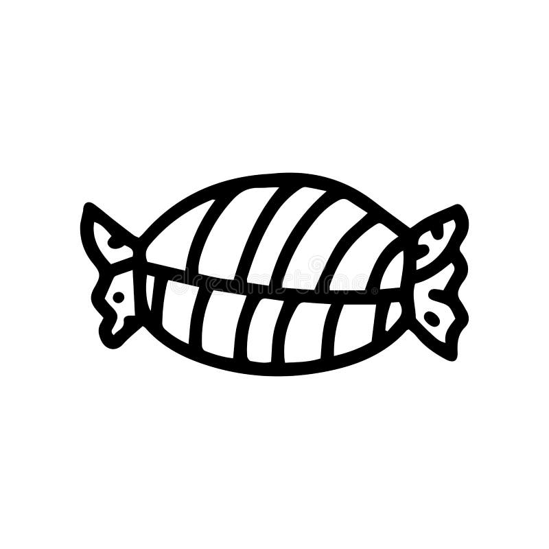 Candy Line Vector Doodle Simple Icon Design Stock Vector - Illustration ...