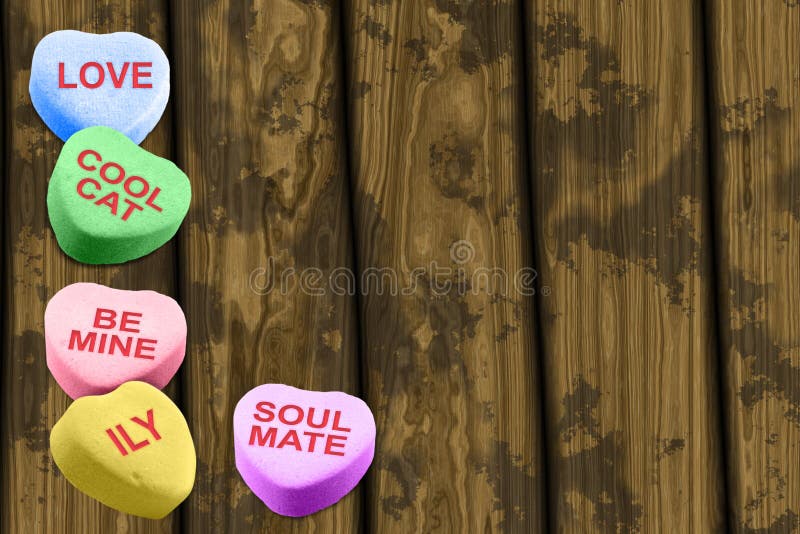 Candy Love. stock image. Image of heart, romantic, paper - 48832775