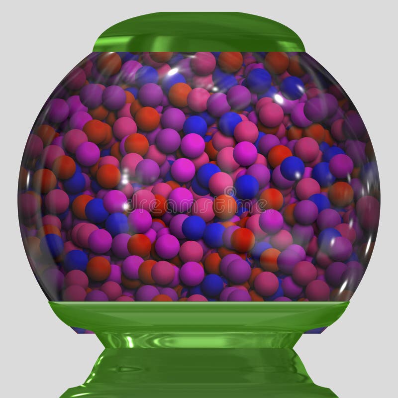 Candy machine stock illustration. Illustration of isolated - 23028197