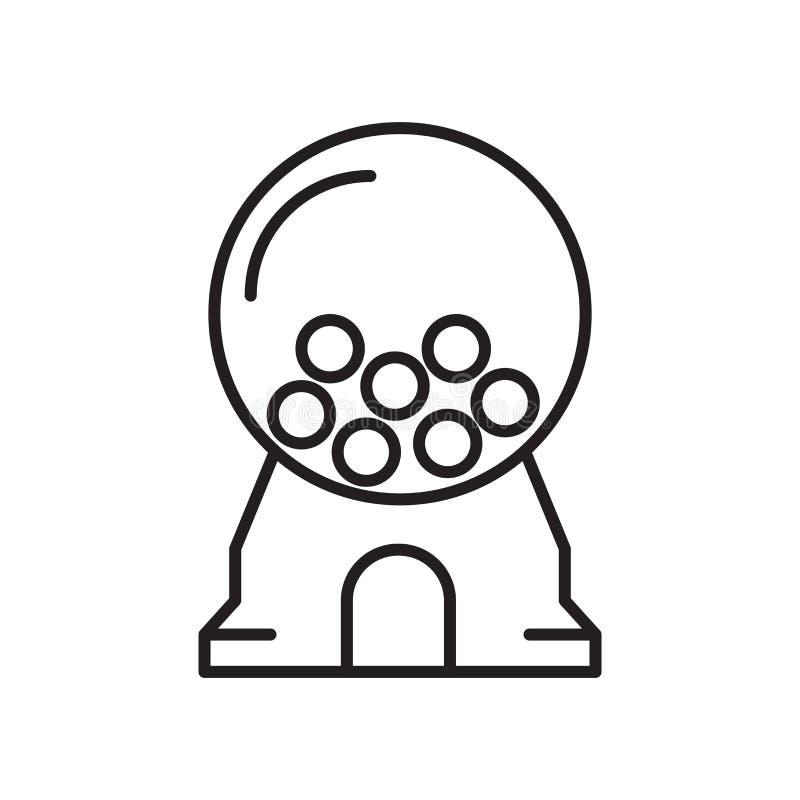 Machine Icon Vector Sign and Symbol Isolated on White Background Stock ...