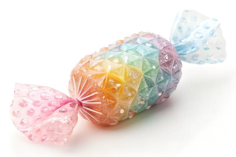 Candy Made Entirely of Colorful Crystals Stock Illustration ...